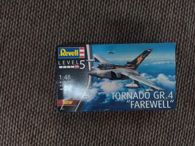 REVELL TORNADO GR4 Farewell 1/48 Scale unbuilt model kit no 03853 £16. ...