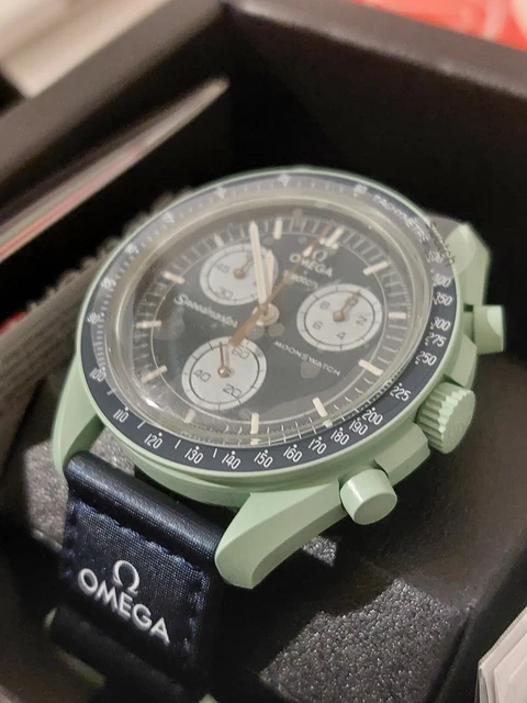 SWATCH X OMEGA moonswatch Mission to Earth Speedmaster NUOVO EUR 380,00 ...
