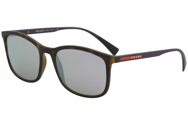 PRADA LINEA ROSSA SPS01T SPS/01T U61/129 Matte Black/Havana Sunglasses 56mm £82.01 - PicClick UK