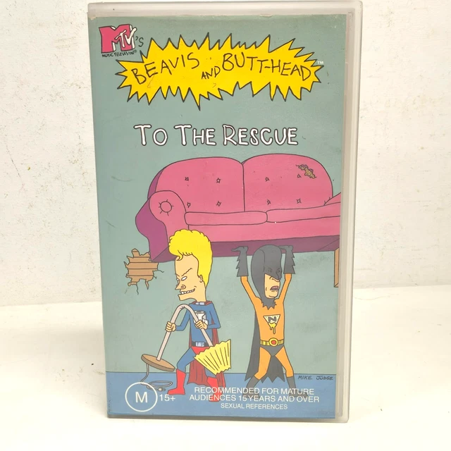 BEAVIS AND BUTT-HEAD - To The Rescue - VHS Tape $32.50 - PicClick AU