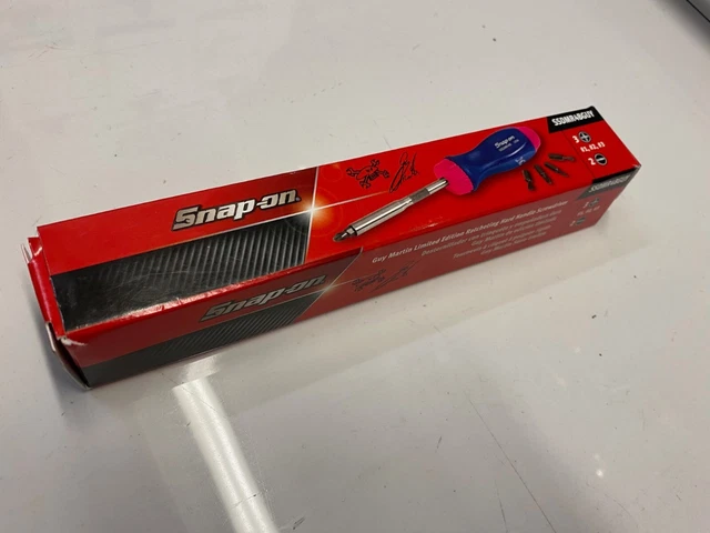 SNAP-ON TOOLS GUY Martin Limited Edition Rare Ratchet Screwdriver ...