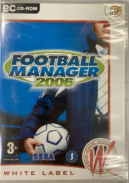FOOTBALL MANAGER 2006 - PC Soccer Football Computer Game New Sealed $17 ...