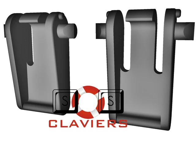 Logitech Deluxe Access Keyboard Spare Replacement Tilt Leg Stall Foot Feet Set Eur 8 57