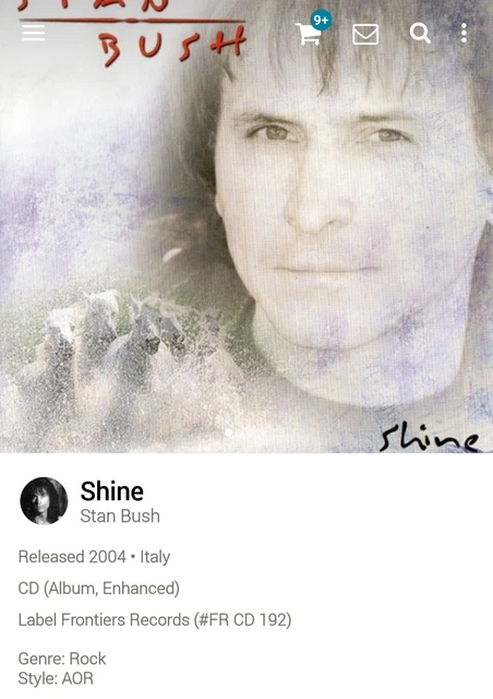 STAN BUSH ~ Shine CD 2004 Hi-Tech AOR Heaven Melodic Rock The Touch ...