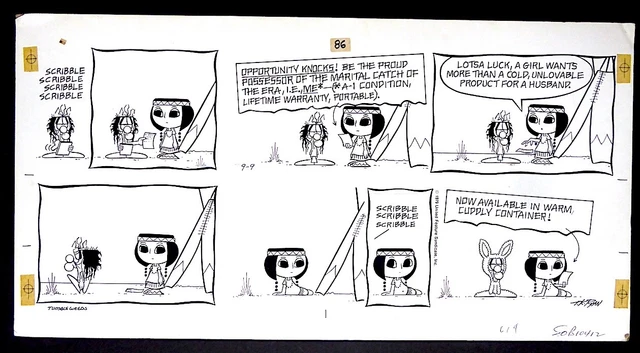 RARE TUMBLEWEEDS ORIGINAL Sunday Comic Strip 9/9/79 Tom K. Ryan (1926 ...