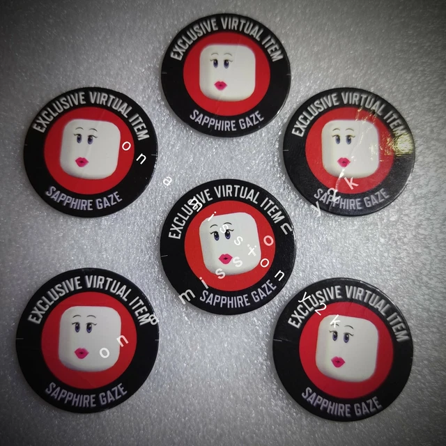 SAPPHIRE GAZE FACE Roblox Code Very Rare World Wide Sale Welcome ...