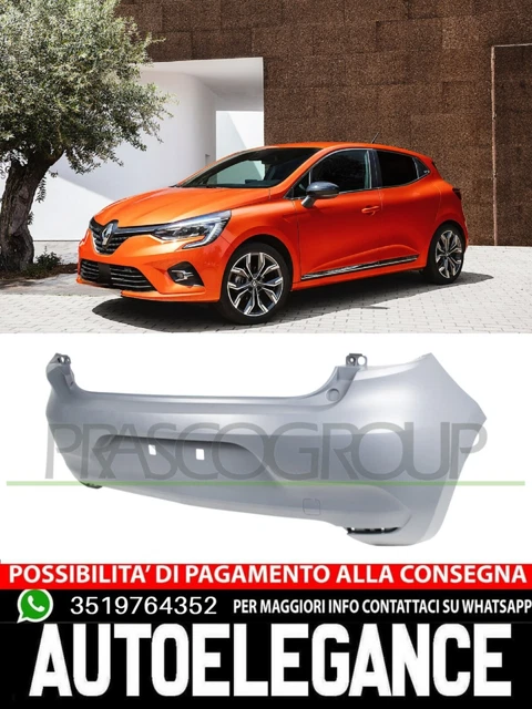 PARE-CHOCS PRASCO ARRIÈRE Avec Primer Traces Pdc pour Renault Clio ...