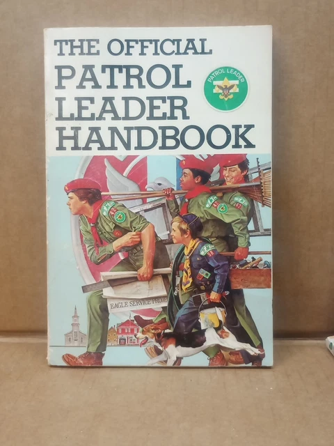 OFFICIAL PATROL LEADER Handbook Boy Scouts of America BSA 1980 3rd Ed ...