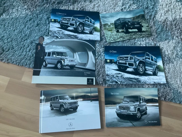 MERCEDES. G CLASS Brochure & Price Lists X 6. See Photos For What Is ...