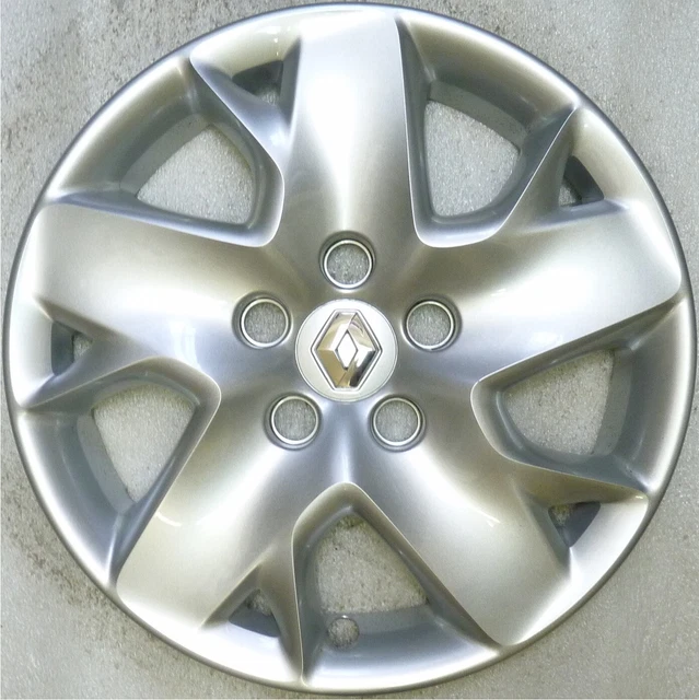 CACHE ROUE DESIGN Renault Megane d'origine pour jante acier 16 pouces ...