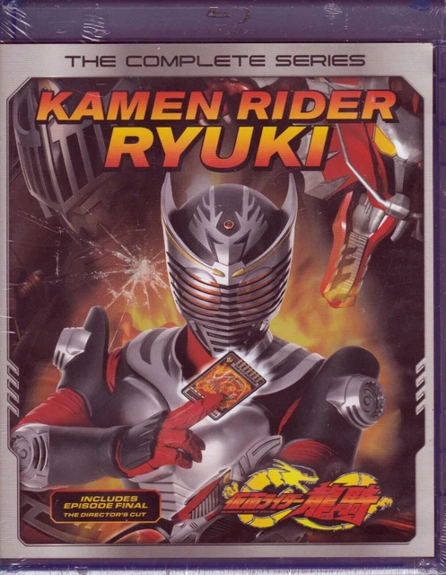 KAMEN RIDER RYUKI THE COMPLETE SERIES 8 DISC BLURAY BOX SET with ...