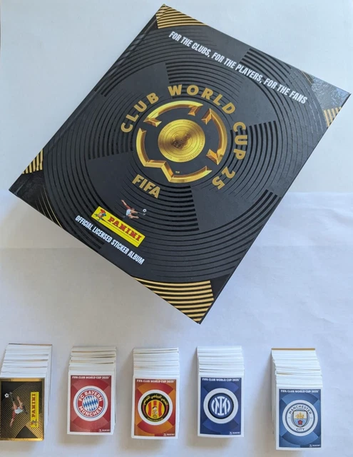 Panini Fifa Club World Cup 2025 Complete Set All 550 Stickers
