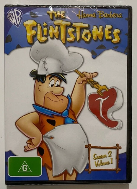 THE FLINTSTONES SEASON 2 Volume 1 DVD Region 4 Cartoon Fred Wilma ...