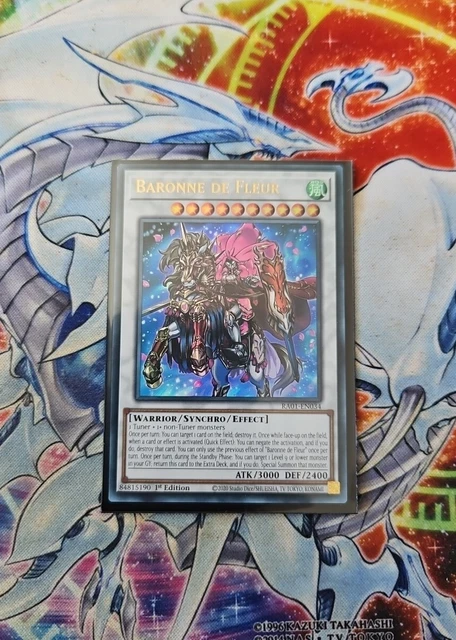 YU-GI-OH! TCG BARONNE de Fleur 25th Anniversary Rarity Collection RA01 ... YU-GI-OH! TCG BARONNE de Fleur 25th Anniversary Rarity Collection RA01 ...