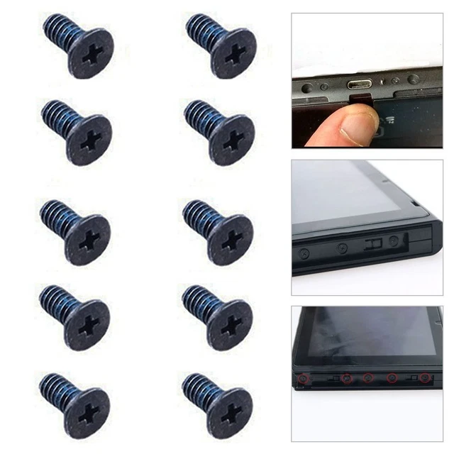FULL SCREW SET Host Screws Slide Rail Screws for Nintendo Switch/Joycon ...