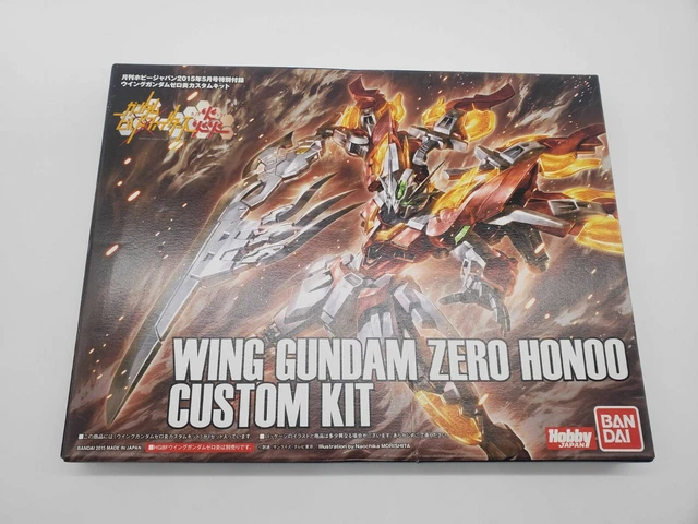 BANDAI HOBBY JAPAN 1/144 HGBF Wing Gundam Zero Honoo Custom Kit £47.20 ...
