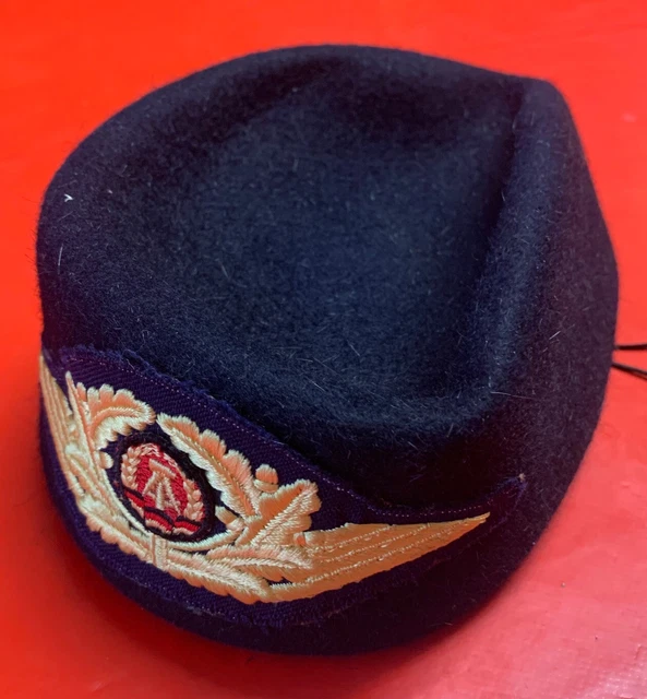 DDR DAMEN - Mütze Stewardess Interflug Kappe East german ladys hat EUR ...