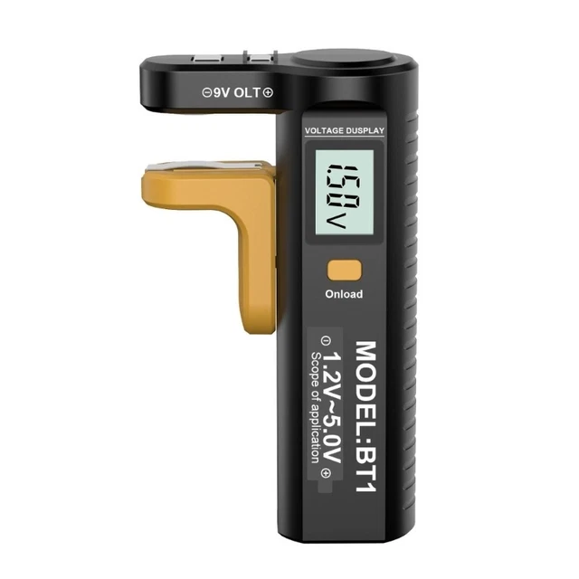 HAND BATTERY TESTER Efficient Battery Checker Small Battery Tester for ...