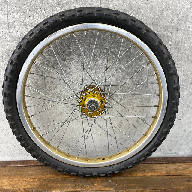 ARAYA 7C FRONT Wheel Gold 20 in Old School BMX ACS Hub 36 Hole Alloy OG ...