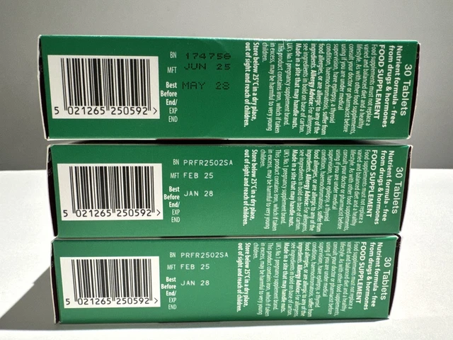 VITABIOTICS PREGNACARE BEFORE Conception - 30 x 3 = 90 Tablets BB:01/28 ...
