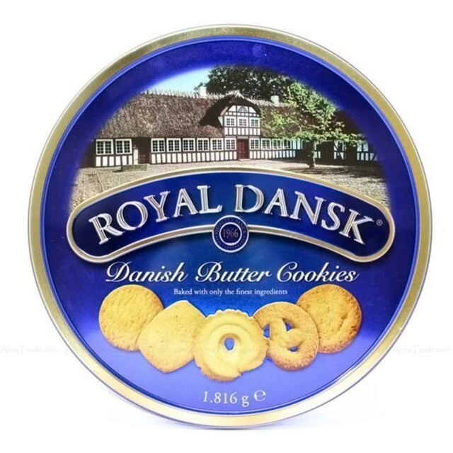 ROYAL DANSK DANISH Butter Cookies - 1.8kg £24.40 - PicClick UK