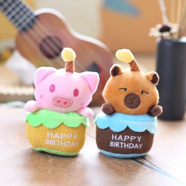 CUTE CAPYBARA PLUSH Keychain With Short Plush Material For Kids And ...
