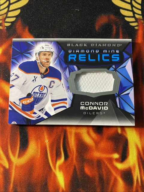 2025-26 BLACK DIAMOND Connor Mcdavid Jersey Diamond Mine Relics $0.99 ...