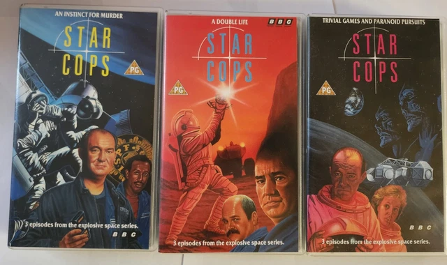 STAR COPS VHS Cassette 1, 2 & 3 Rare Collection £30.00 - PicClick UK