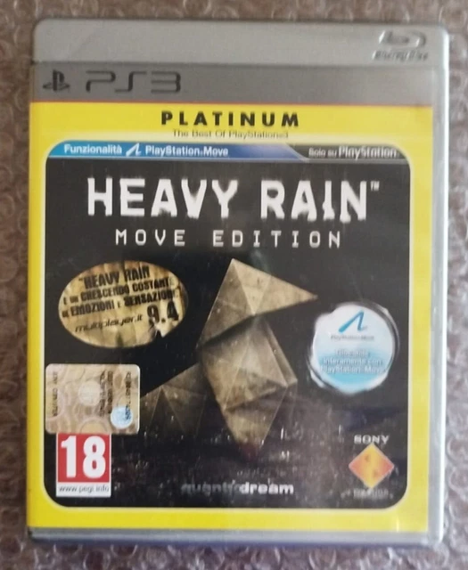 SONY PLAYSTATION 3 - Heavy Rain MOVE EDITION PLATINUM PAL EUR 20,00 ...