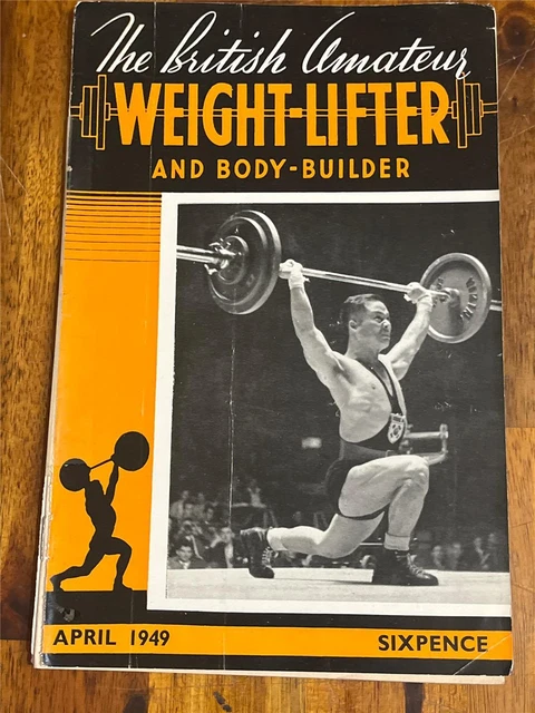 BRITISH AMATEUR WEIGHT-LIFTER AND BODYBUILDER magazine SJ KIM 4-49 £12. ...