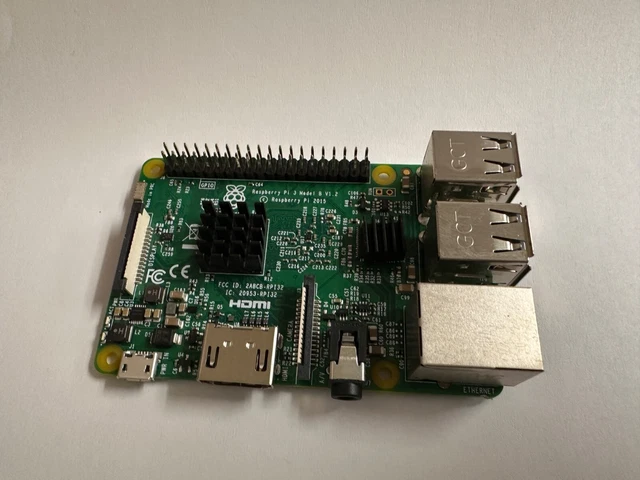 RASPBERRY PI 3 Model B Quad Core 1.2ghz 64bit CPU 1gb RAM WiFi ...