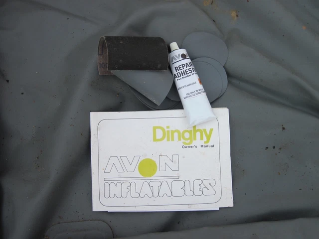 MERCURY 2.2 HP Outboard Motor And Avon Redcrest Inflatable Dinghy ...