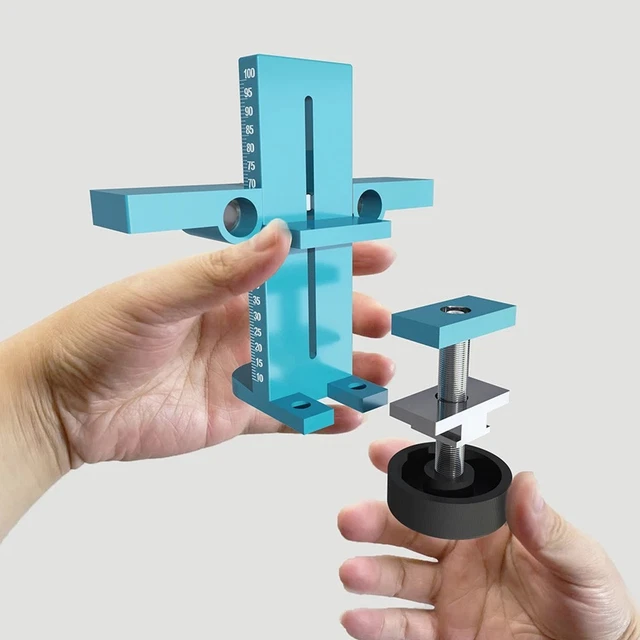 Cabinet Door Jig Hinge Alignment Tool Reduced Rework Design Quick Setup 69 78 Picclick Au