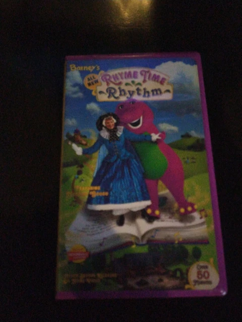 BARNEY & FRIENDS VHS Lot Barneys Musical Castle, Rhyme Time Rhythm ...