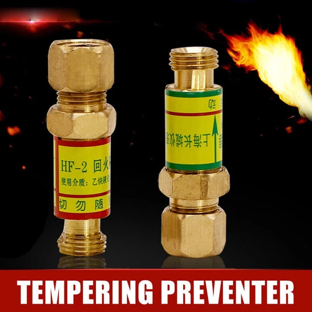 BACKFIRE PROTECTION VALVE for Pressures Reducer Oxygen/Acetylene ...