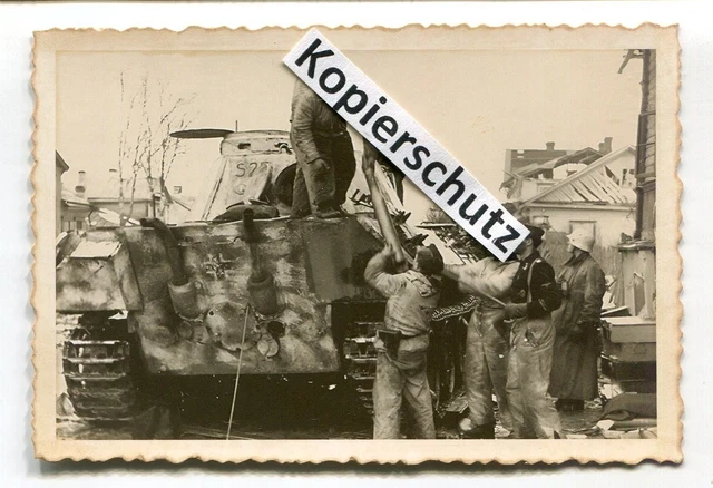 REPRO PANZER PANTHER Tank mit Nummer auf Turm (1) EUR 4,90 - PicClick DE