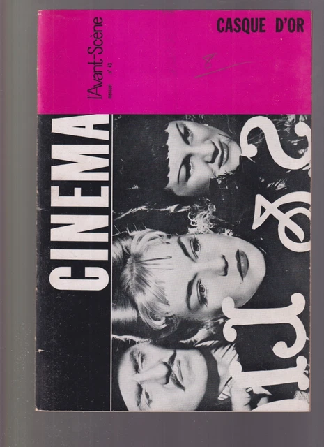 L'AVANT SCENE CINEMA N°43 Casque D'or / Anatole / Man's Favorite Sport ...