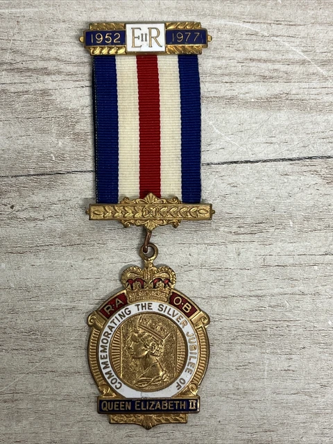 RAOB ROYAL ANTEDILUVIAN Order of Buffaloes Silver Jubilee Medal £16.00 ...