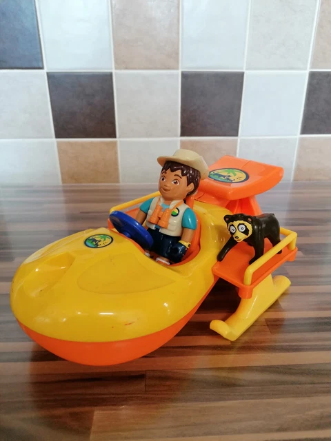 VINTAGE DORA THE Explorer Fisher Price Go Diego Go Boat and Figures £11 ...