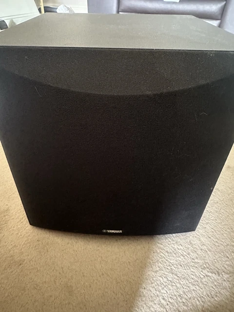 YAMAHA NS-SW050 POWERED Subwoofer 50W RMS RCA Wired Cube Black £146.30 ...