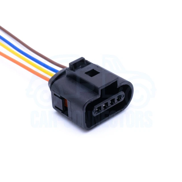 MAP SENSOR CONNECTOR Volkswagen Audi Skoda Seat Prewired 4 PIN Manifold ...