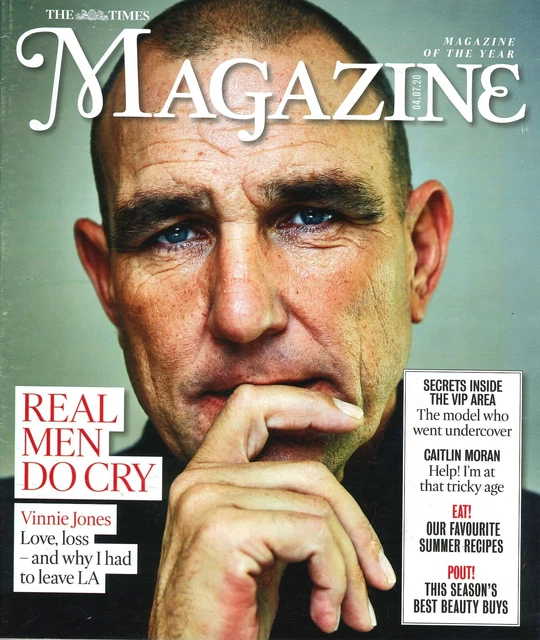 TIMES MAGAZINE: VINNIE Jones, Laura Carmichael, Natalie Wood, G. Coren ...