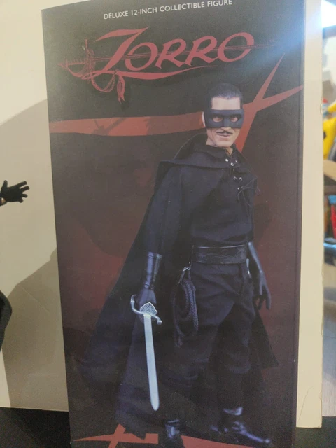 ZORRO TRIAD TOYS DELUXE Figurine de collection articulée 30 cm en boite ...