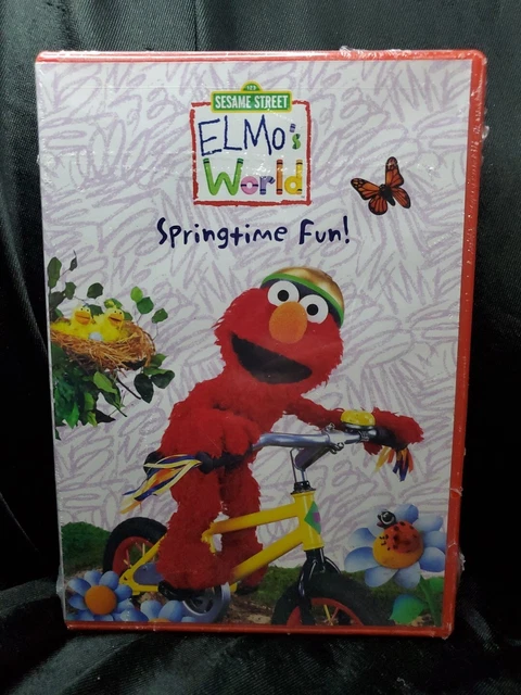 SESAME STREET ELMO'S World Springtime Fun (DVD) New Sealed Family ...
