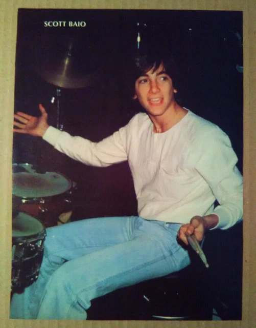 MAGAZINE PINUP~ SCOTT BAIO ~1980s ~~Back- Steve Walsh of rock band ...