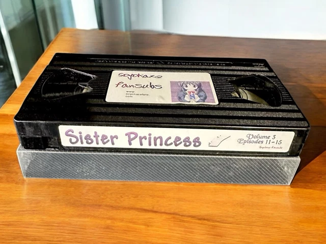 SISTER PRINCESS MANGA VHS FanSub English Anime Vol 3 Episodes 11-15 ...