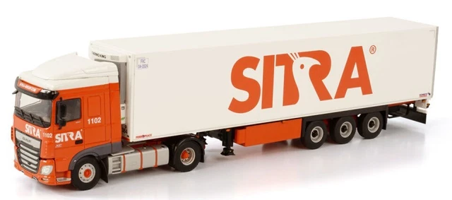 WSI - CAMION avec remorque frigorifique aux couleurs SITRA – DAF XF SC ...