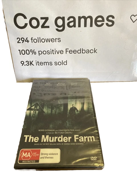 THE MURDER FARM (DVD, 2009) German, crime-mystery Australian Release ...