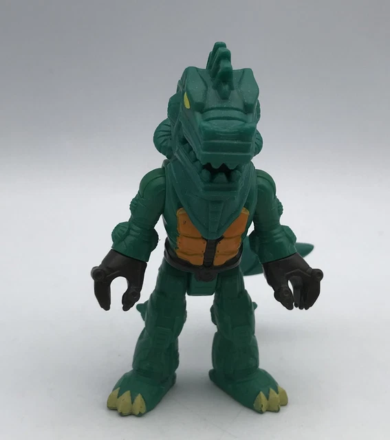 FISHER PRICE IMAGINEXT LIZARD MAN Dino Mech Godzilla Series 6 Action ...