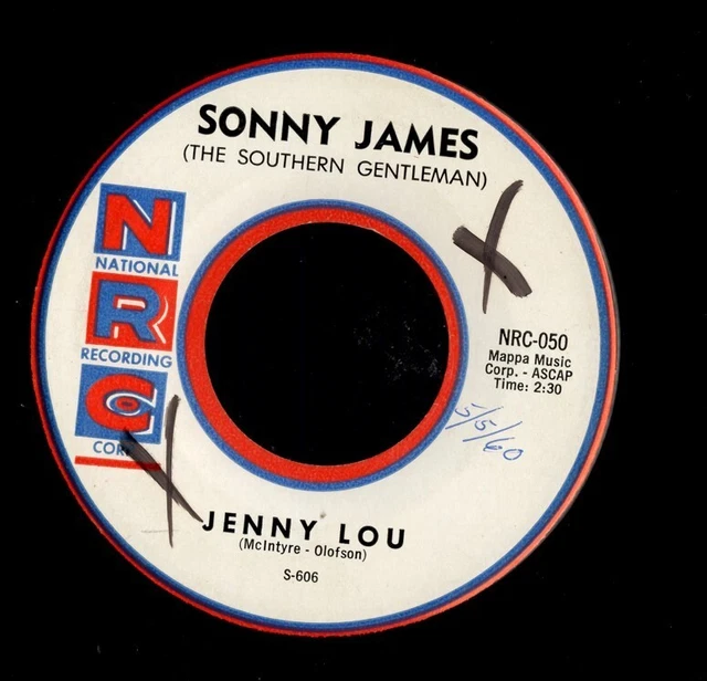 SONNY JAMES JENNY Lou / Passin' Through Popcorn EX £5.10 - PicClick UK